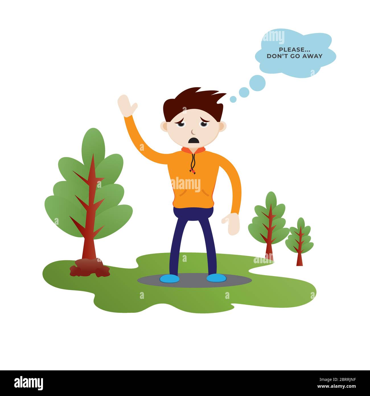 Manque une main Banque d'images vectorielles - Alamy