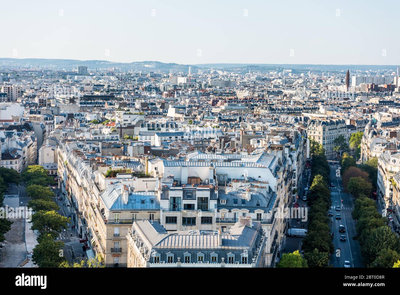 Vue Sur Les Toits De Paris Banque d'image et photos - Alamy