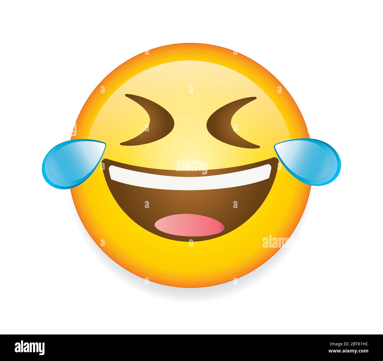 Smiley emoji whatsapp Banque d'images vectorielles - Alamy