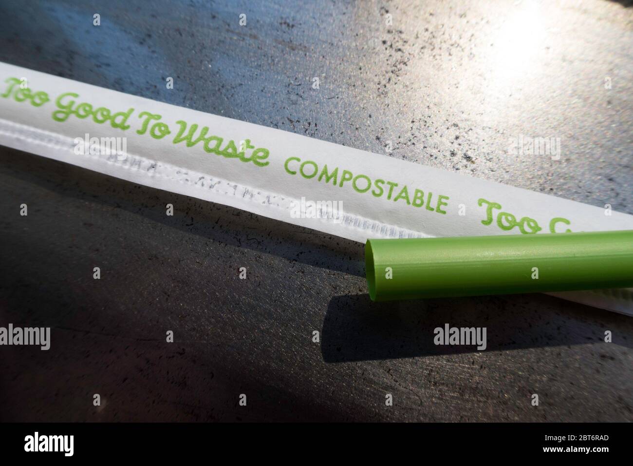 Compostable biodegradable recyclable Banque de photographies et d ...