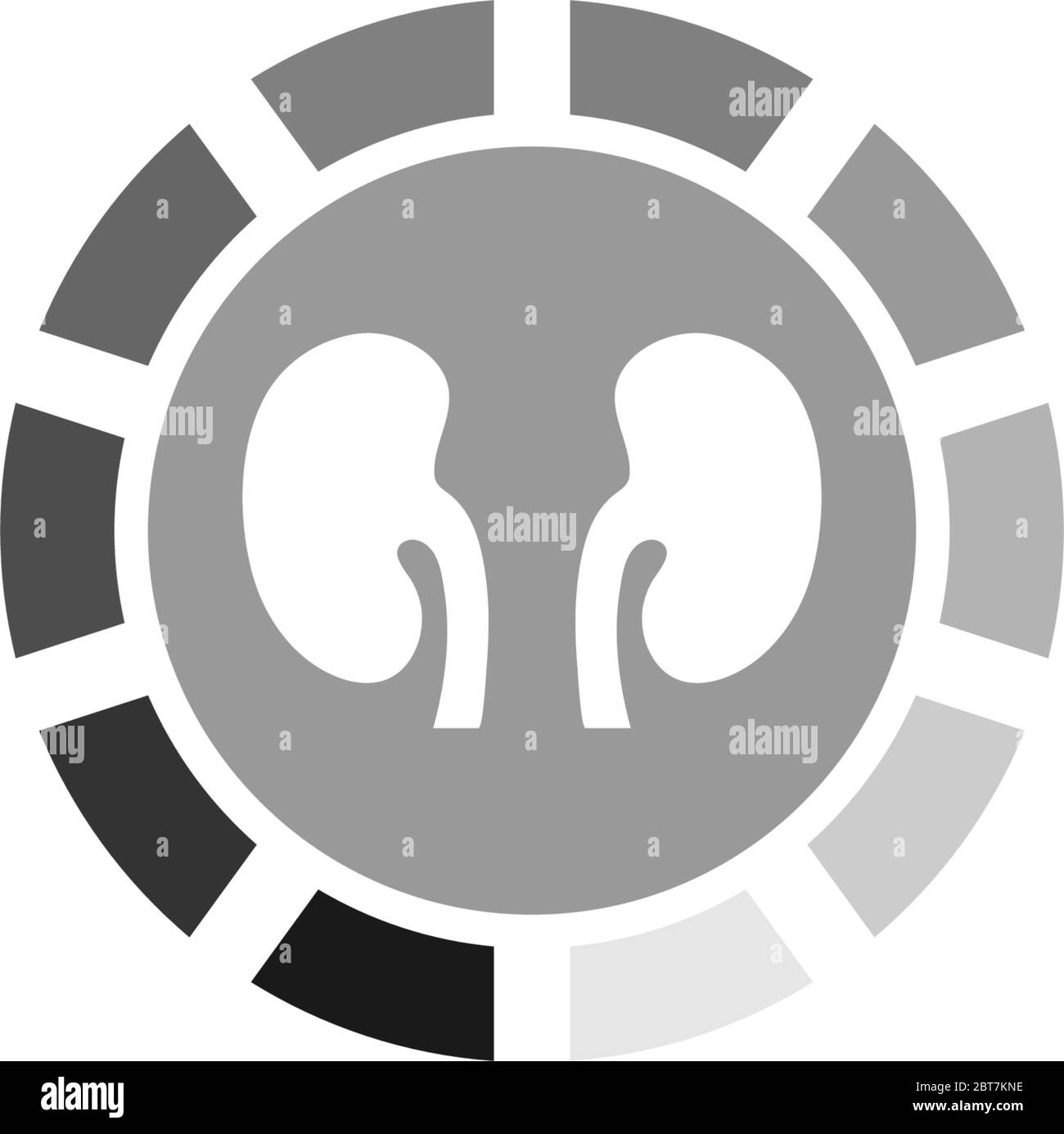 Logo Urologie, logo rein icône Healty illustration Image Vectorielle ...