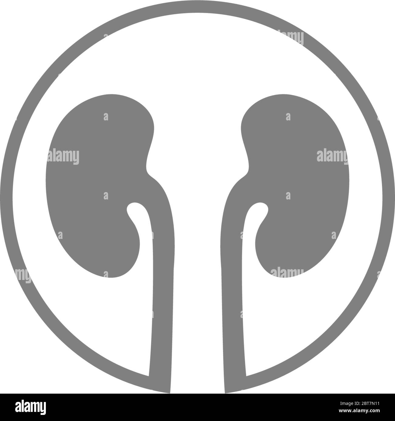 Logo Urologie, logo rein icône Healty illustration Image Vectorielle ...