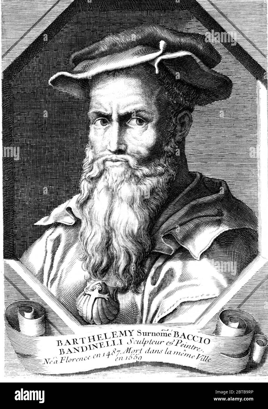 Le sculpteur italien florentin Renaissance BACCIO BANDINELLI ( 1488 ...