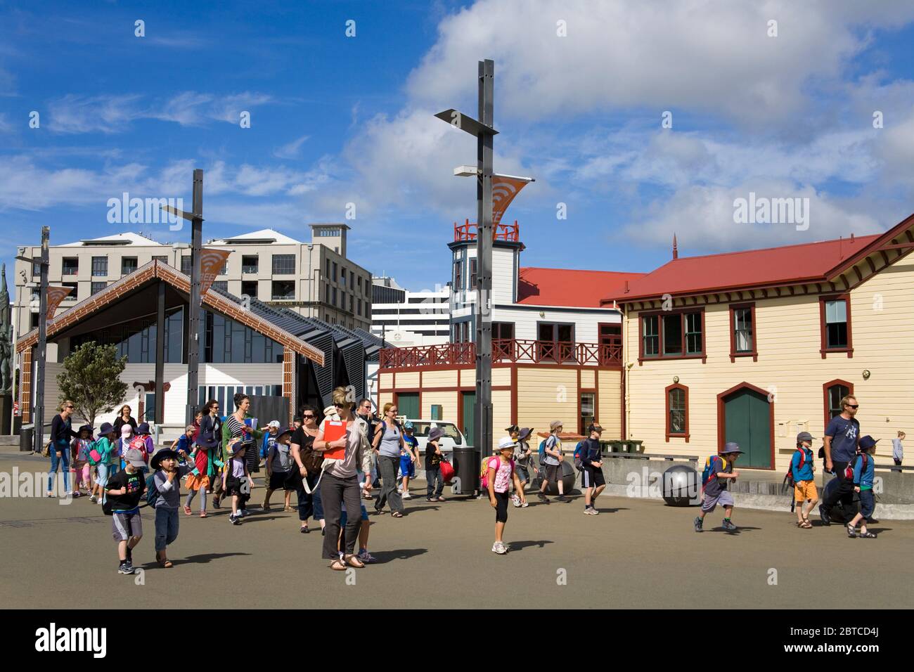Taranaki wharf Banque de photographies et d’images à haute résolution ...