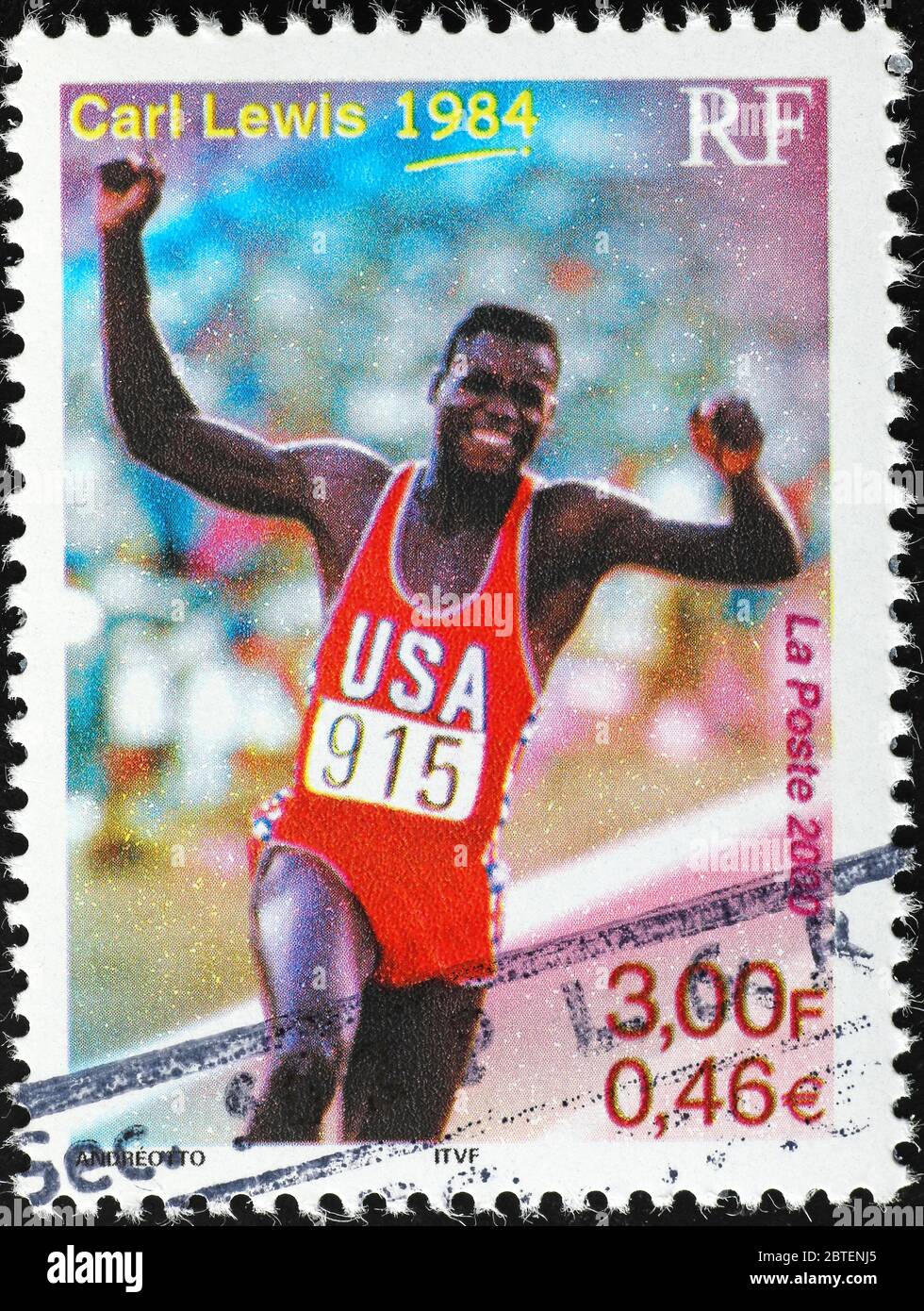 Carl lewis Banque de photographies et d’images à haute résolution - Alamy