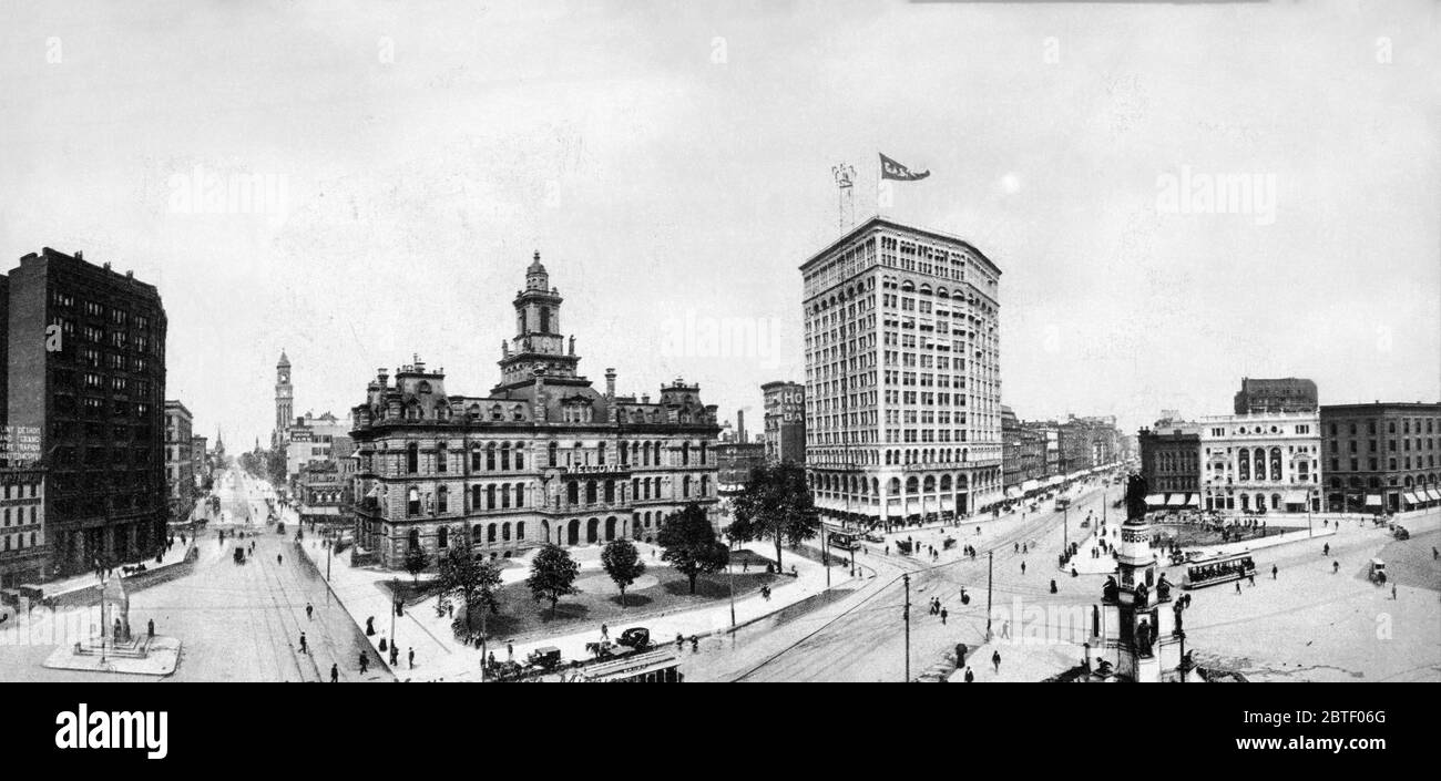 Detroit 1900 Banque de photographies et d’images à haute résolution - Alamy