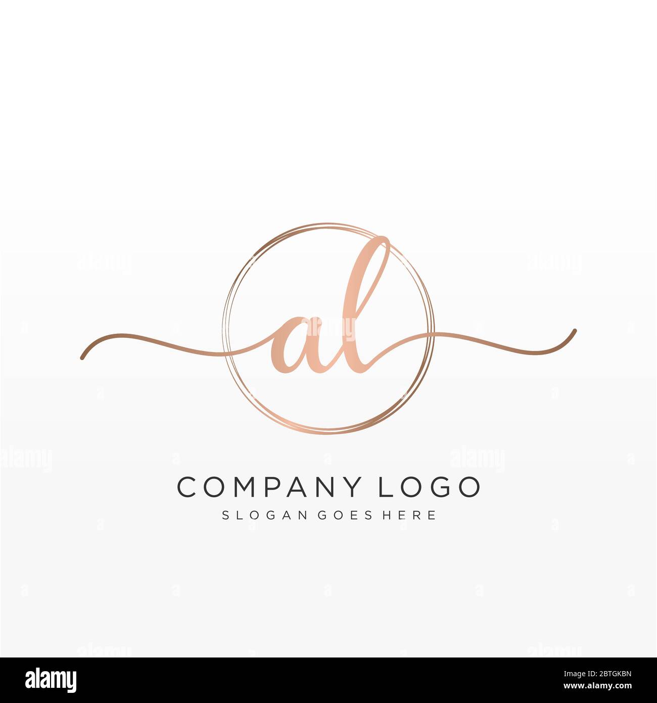 Vectores iniciales de al logo vector Banque de photographies et d ...