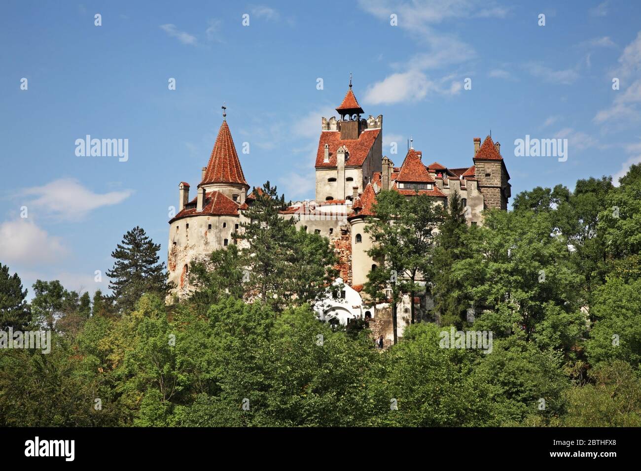 Le Château de Bran (château de Dracula). Roumanie Photo Stock - Alamy
