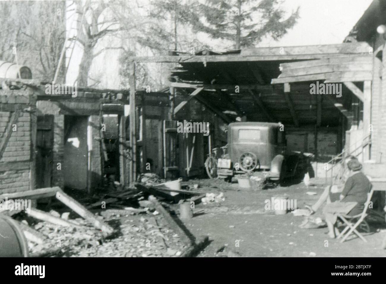 WW2 - Seconde Guerre mondiale, occupation allemande, probablement au ...