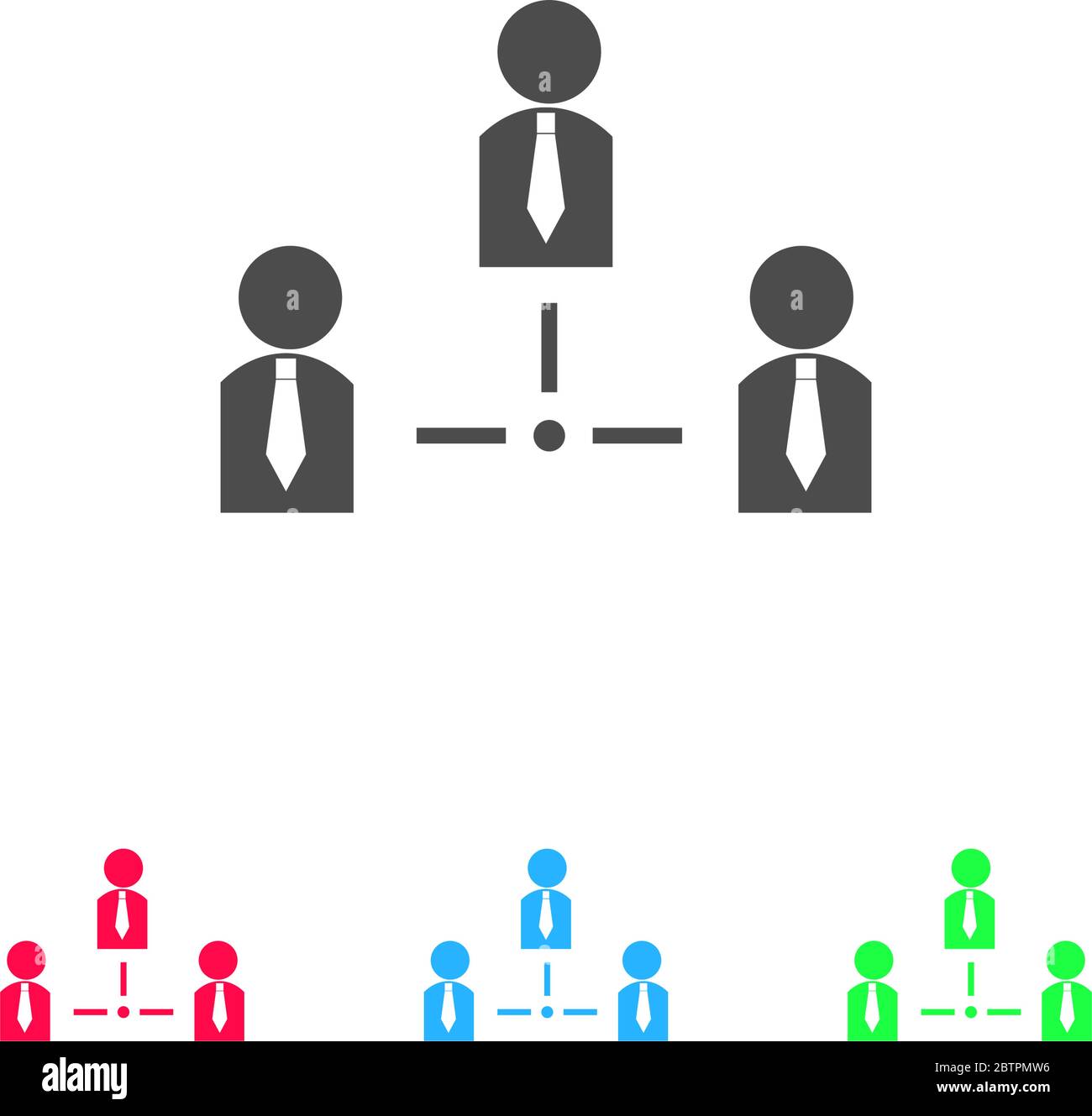 Icône de réseau social. Pictogramme de couleur sur fond blanc. Symbole ...