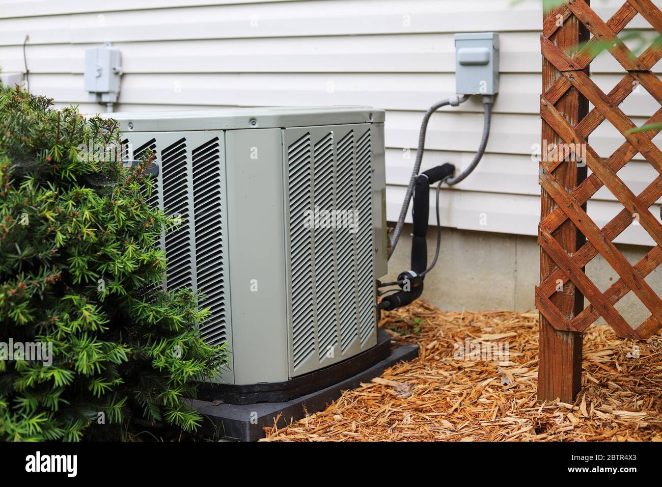 External Air Conditioning Unit Banque d'image et photos - Alamy