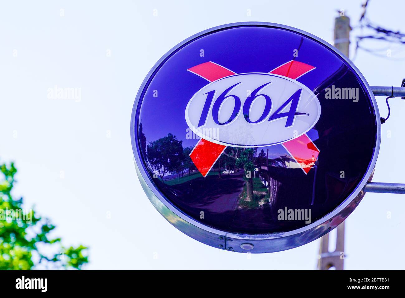 Kronenbourg 1664 label Banque de photographies et d’images à haute ...