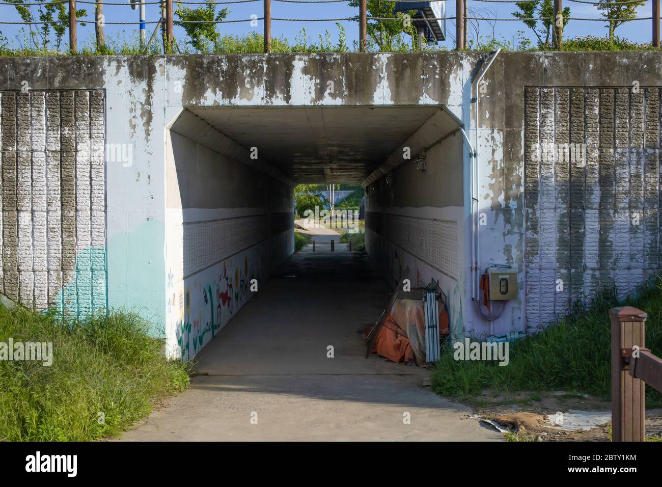 Travaux de chantier souterrain tunel Banque de photographies et d ...