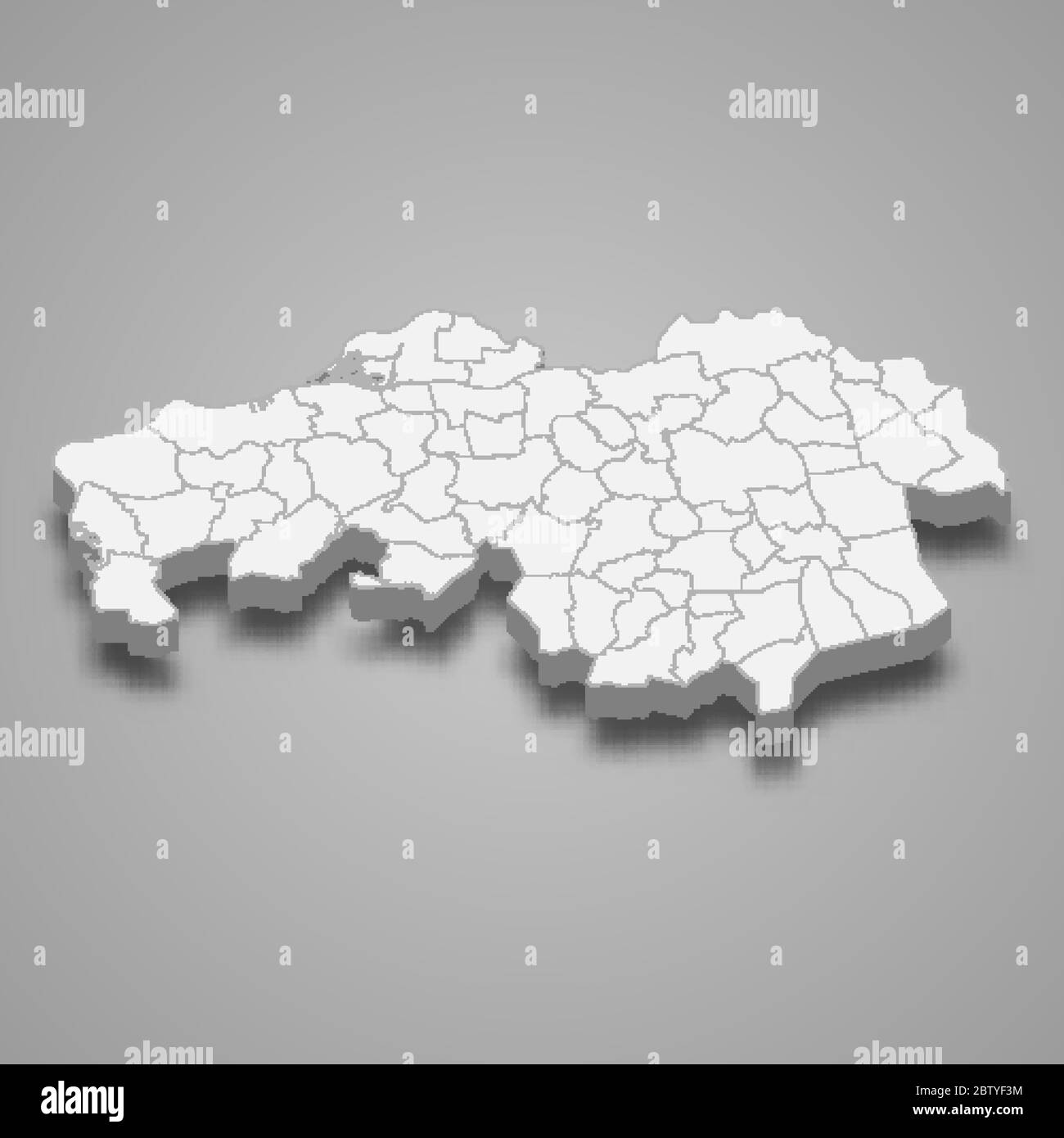 Brabant Map Banque d'image et photos - Alamy