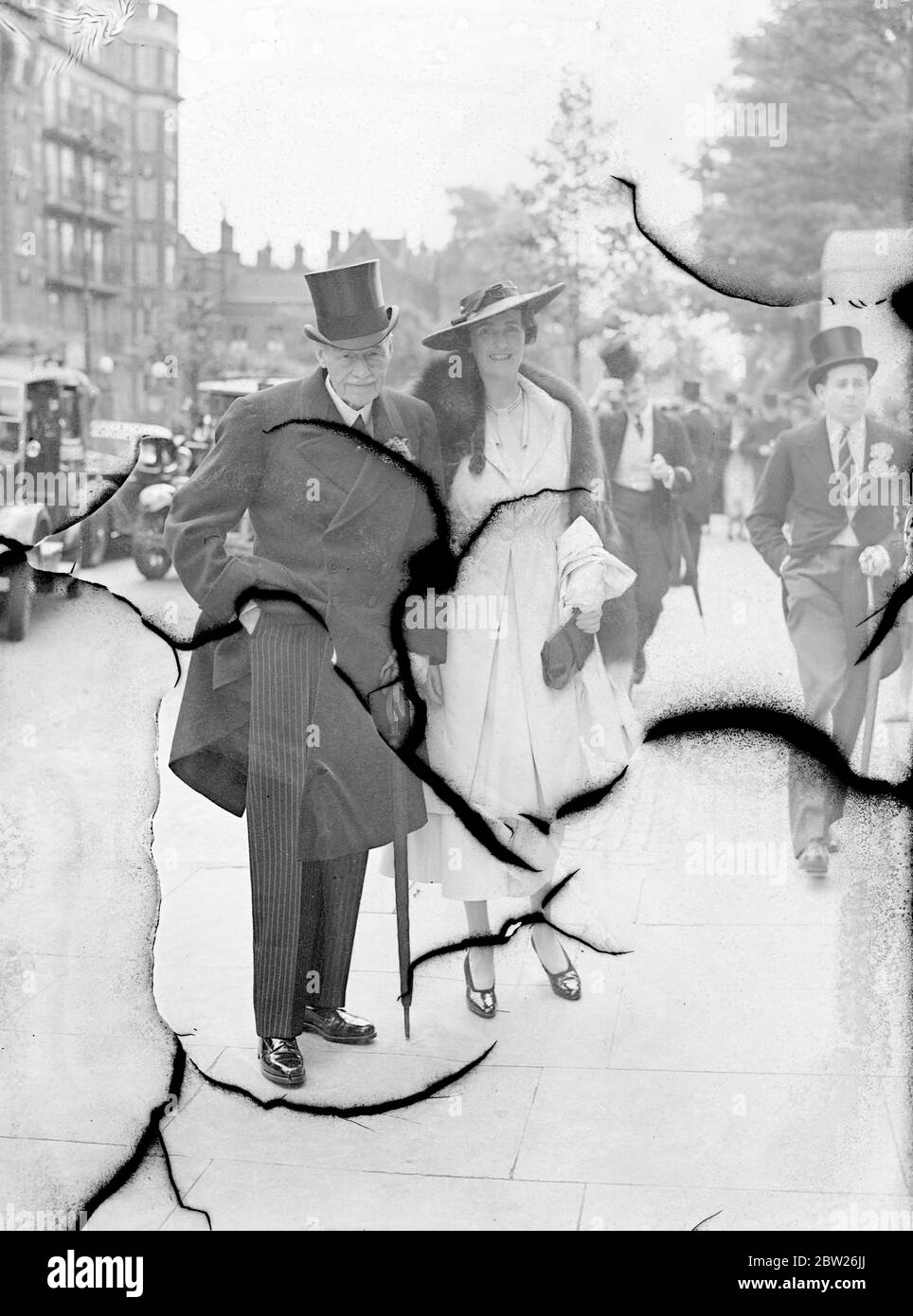 Walter gilbey Banque d'images noir et blanc - Alamy