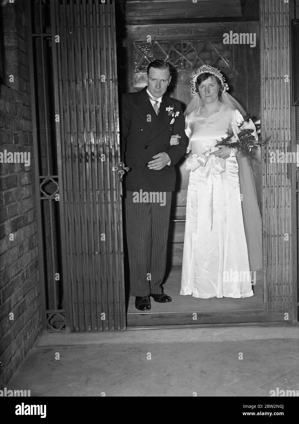 Londres mariée et marié dans un ascenseur . M. John Farey , qui est ...