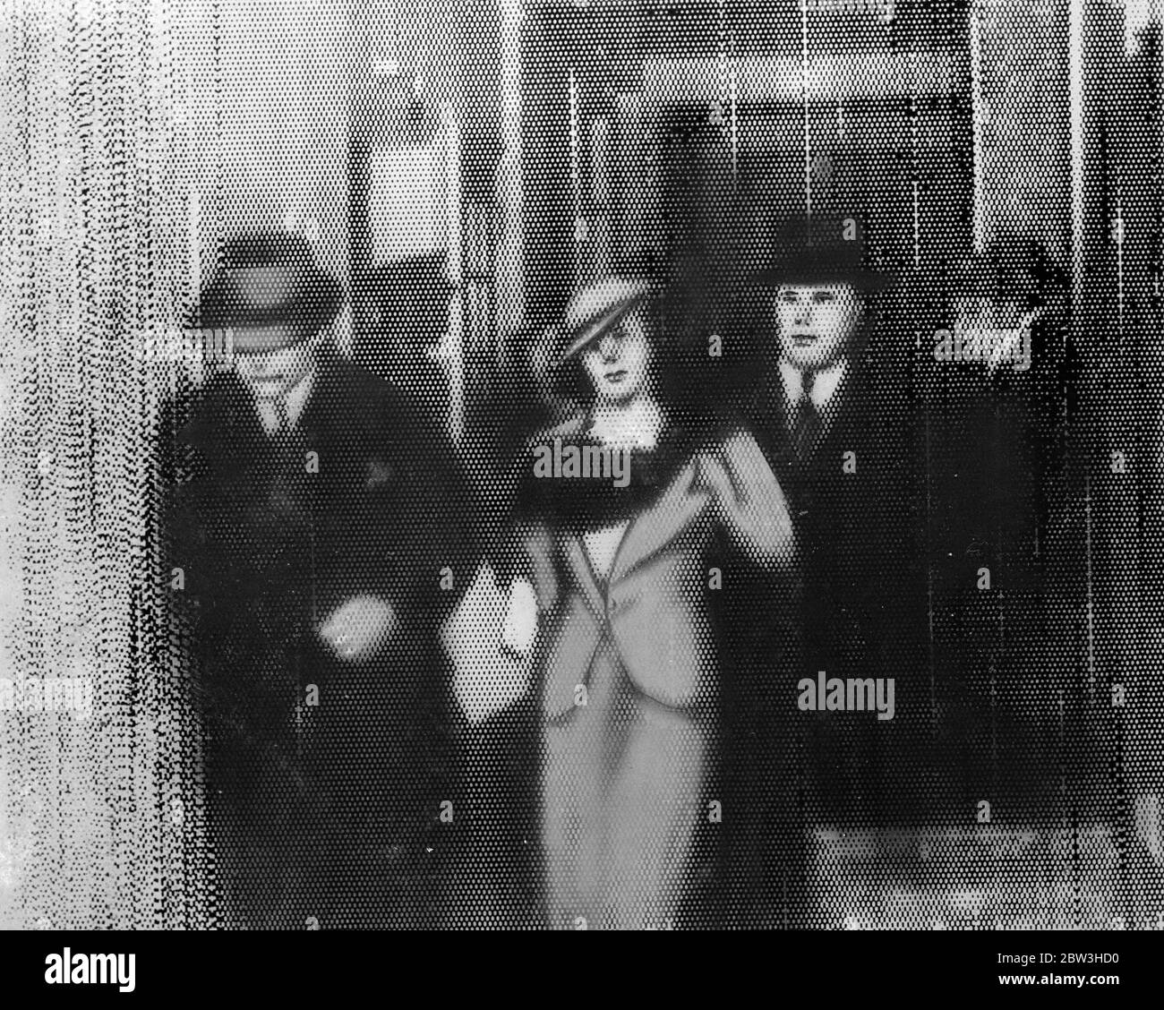 Veuve de Hauptmann après exécution . Mme Anna Hauptmann , veuve de ...