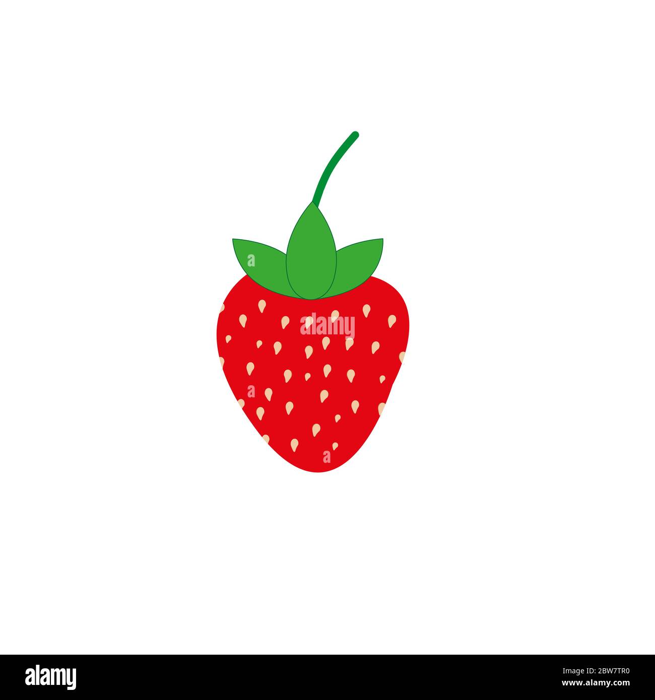 Icône vecteur de fraises. Illustration vecteur de fraises. Strawberry ...