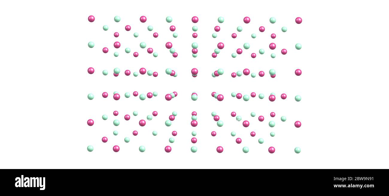 Le chlorure de sodium est un composé ionique dont la formule chimique ...