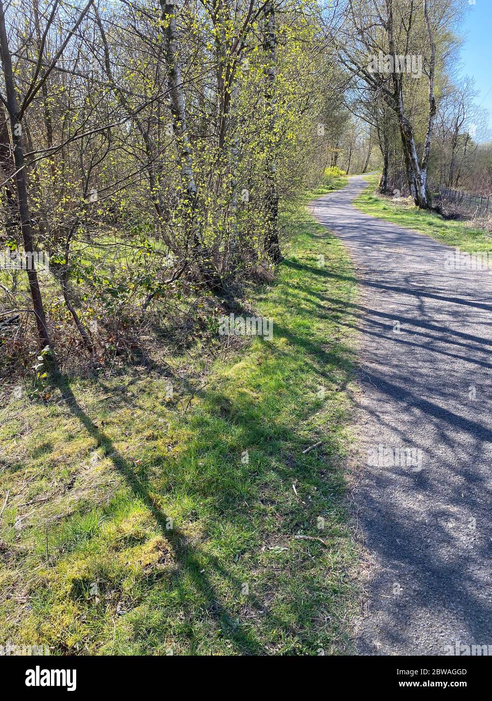 Piste cyclable rurale Banque de photographies et d’images à haute ...