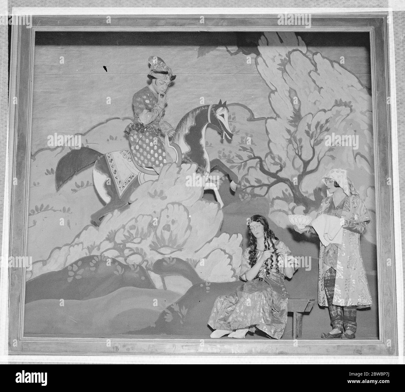 Célébrités sociales dans les tableaux brillants . Un artiste bien connu ...