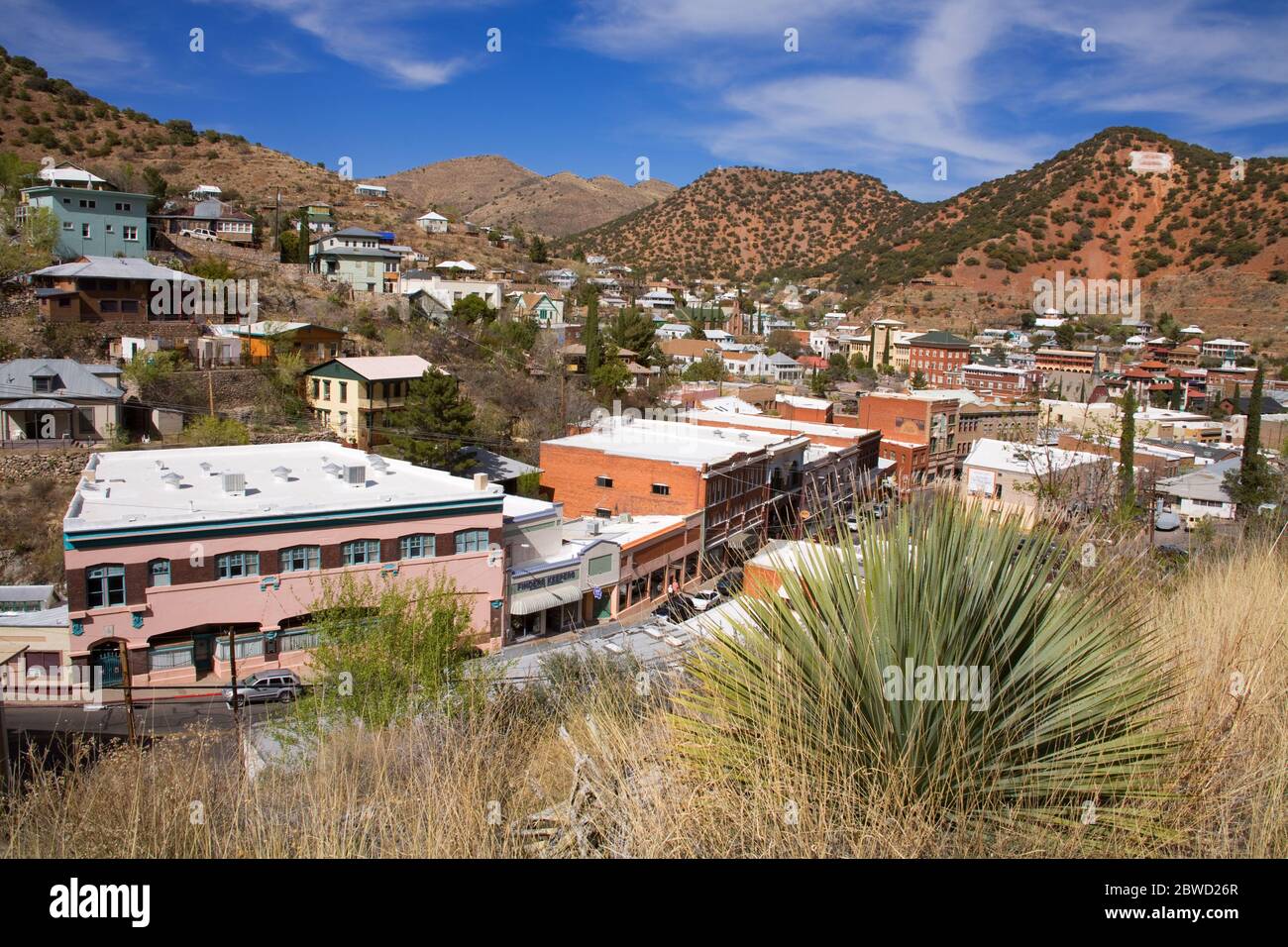 Quartier historique de bisbee Banque de photographies et d’images à ...