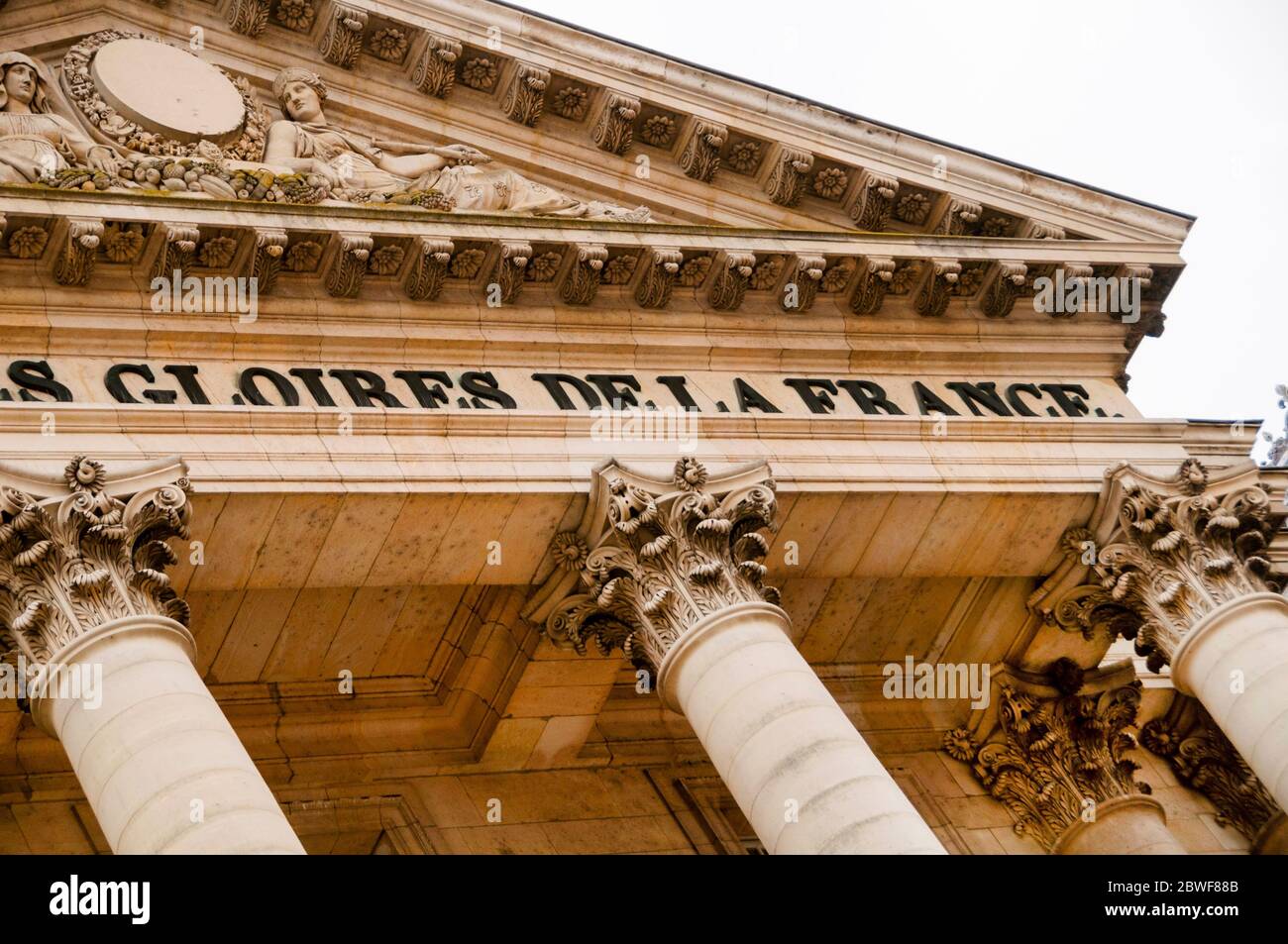 Les Trois Ordres De L'architecture Grecque Banque d'image et photos - Alamy