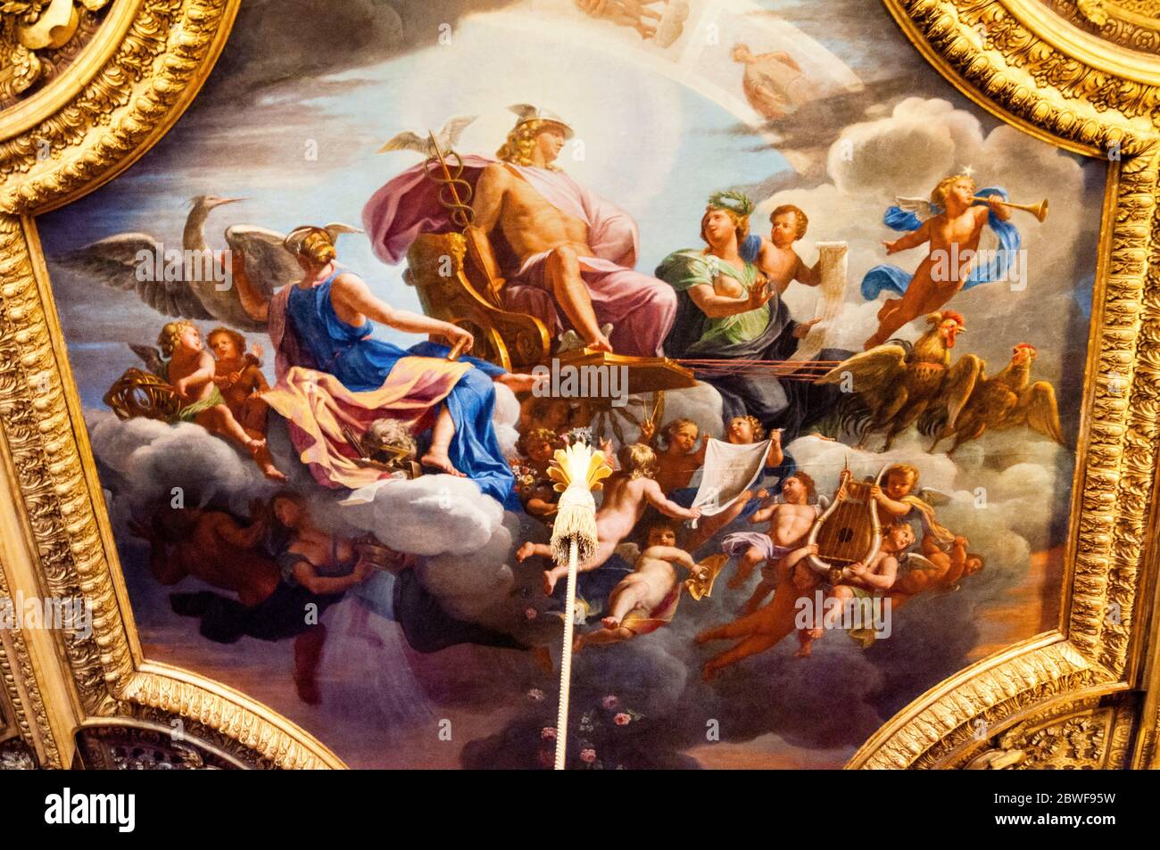 La peinture au plafond de l'artiste flamand Jean Baptiste de Champaign ...