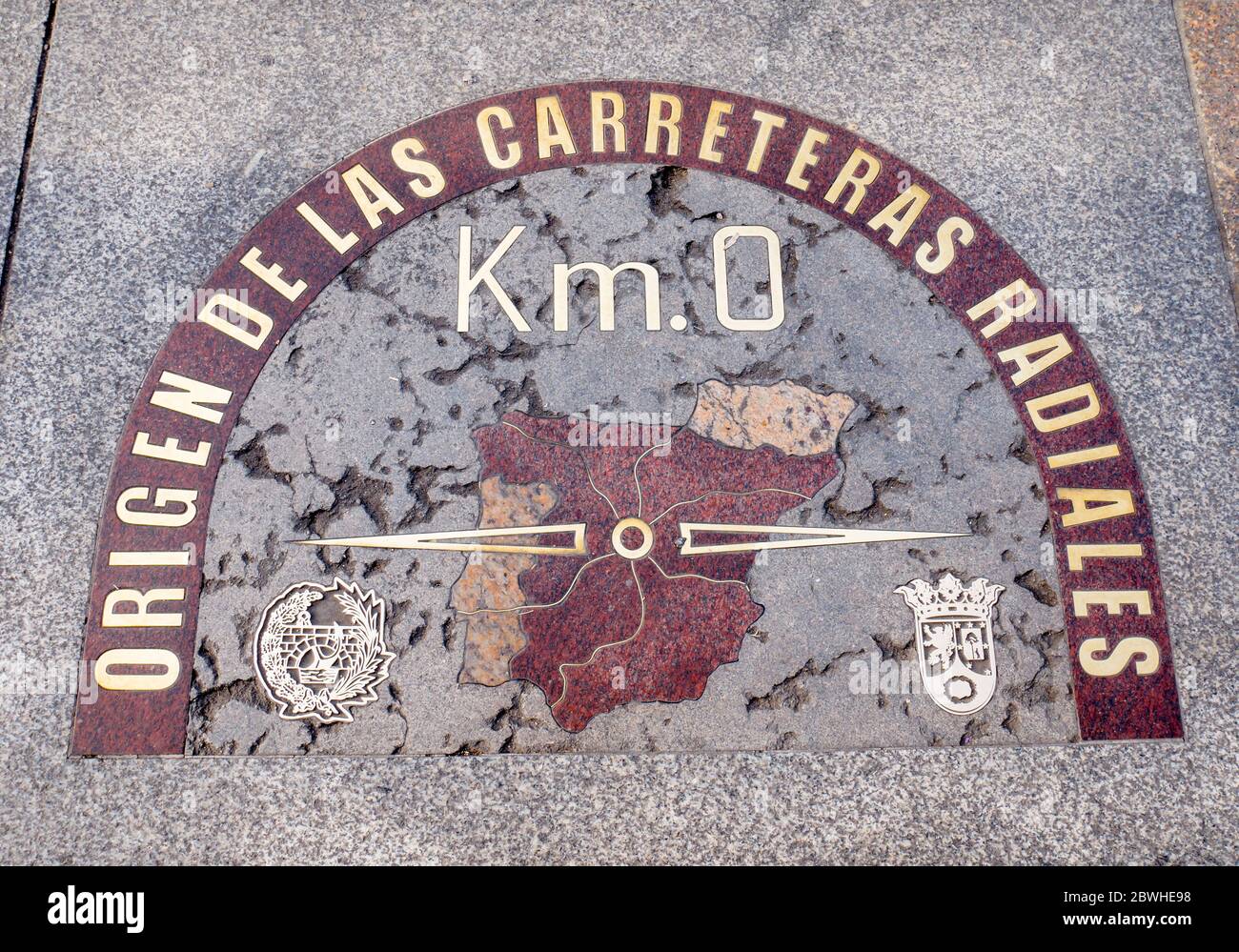 Madrid km 0 Banque de photographies et d’images à haute résolution - Alamy