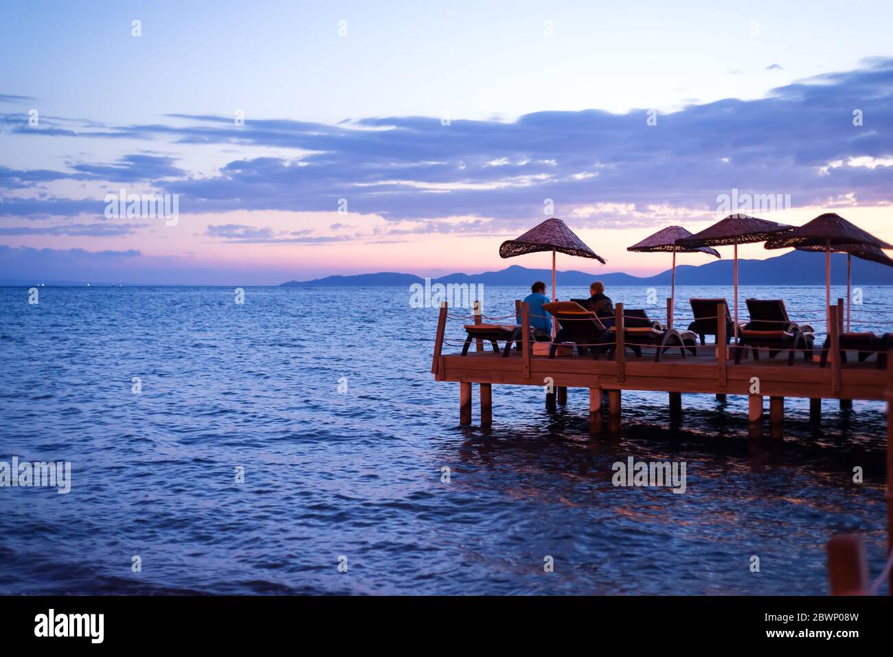 Plage Ponton Banque d'image et photos - Alamy