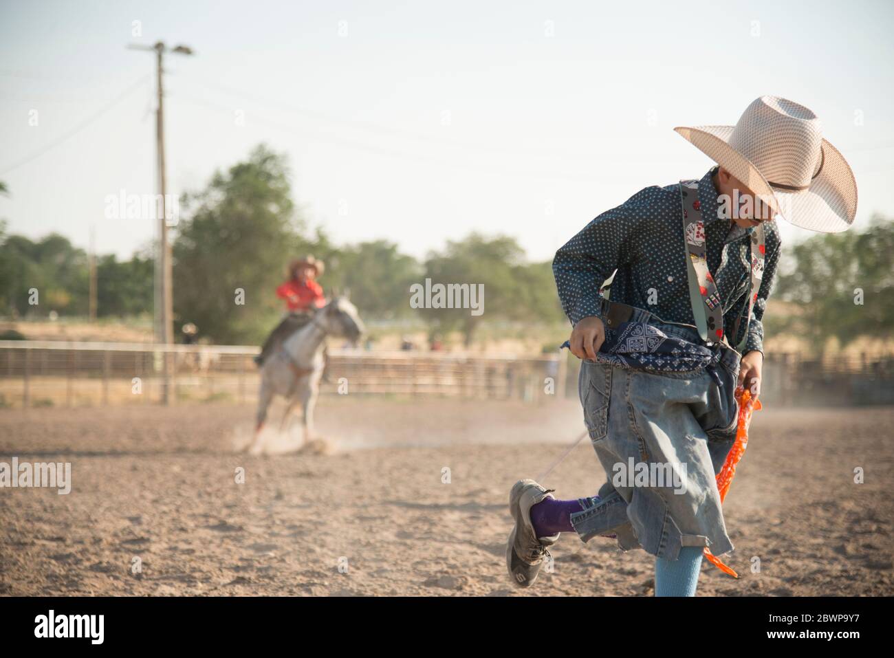 Rodeo clown Banque de photographies et d’images à haute résolution - Alamy
