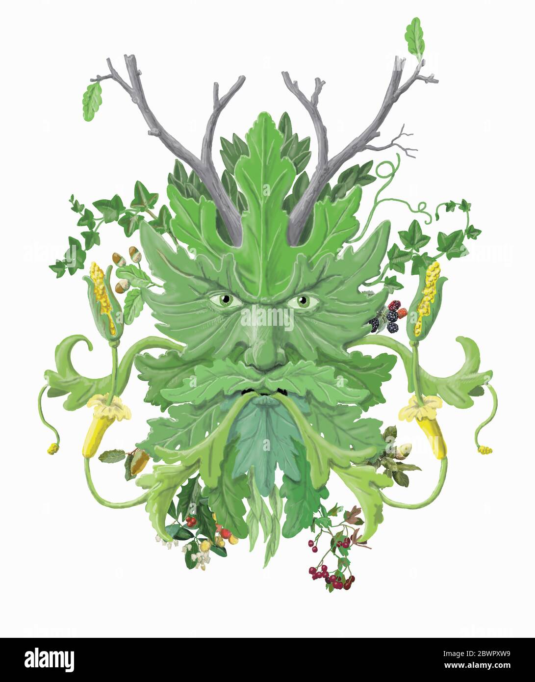 Mythologie verte Banque d'images détourées - Alamy