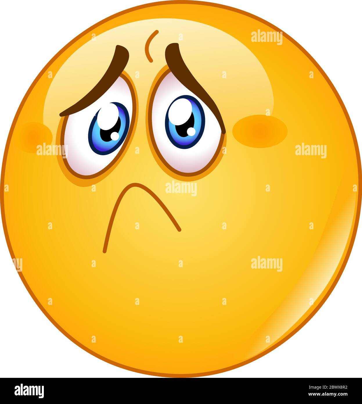 Déçu emoji Banque de photographies et d’images à haute résolution - Alamy