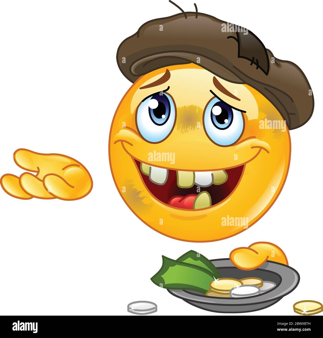 Coin Smiley Face Banque d'image et photos - Alamy