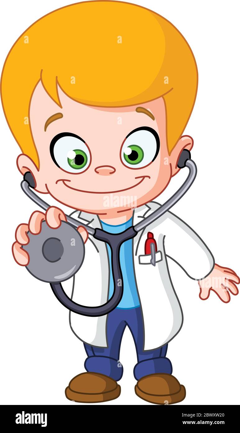 Dr enfant Banque d'images vectorielles - Alamy
