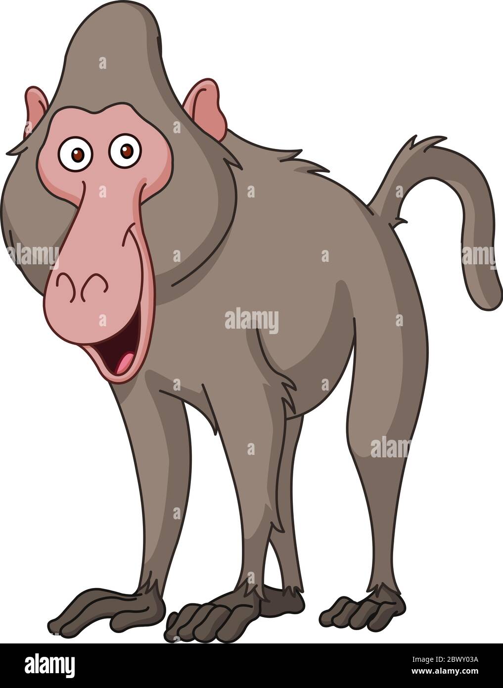 Dessin de macaque Banque de photographies et d’images à haute ...
