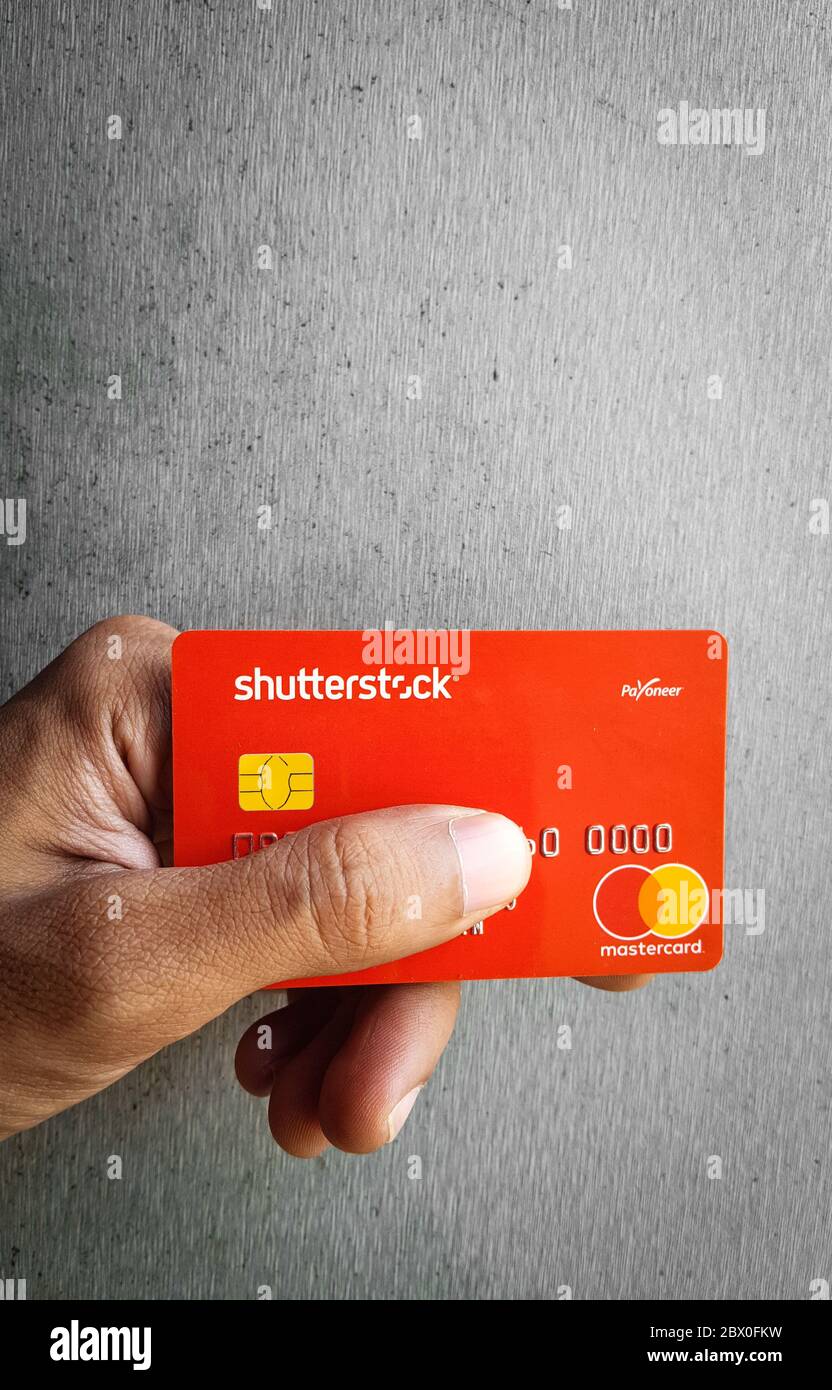 Logo mastercard sur la carte Banque de photographies et d’images à ...