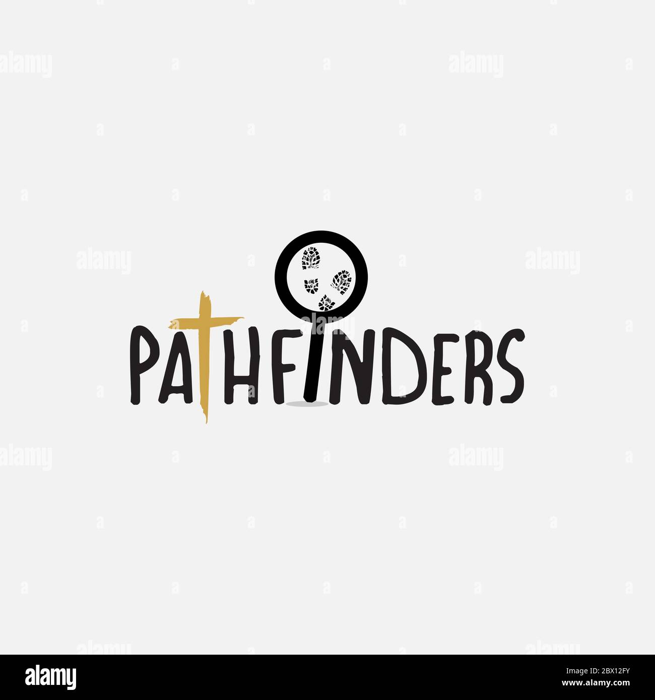 Symbole du logo Pathfinder Design Image Vectorielle Stock - Alamy