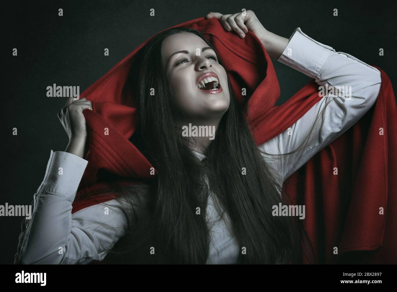 Vampire sanglant femme Banque de photographies et d’images à haute ...