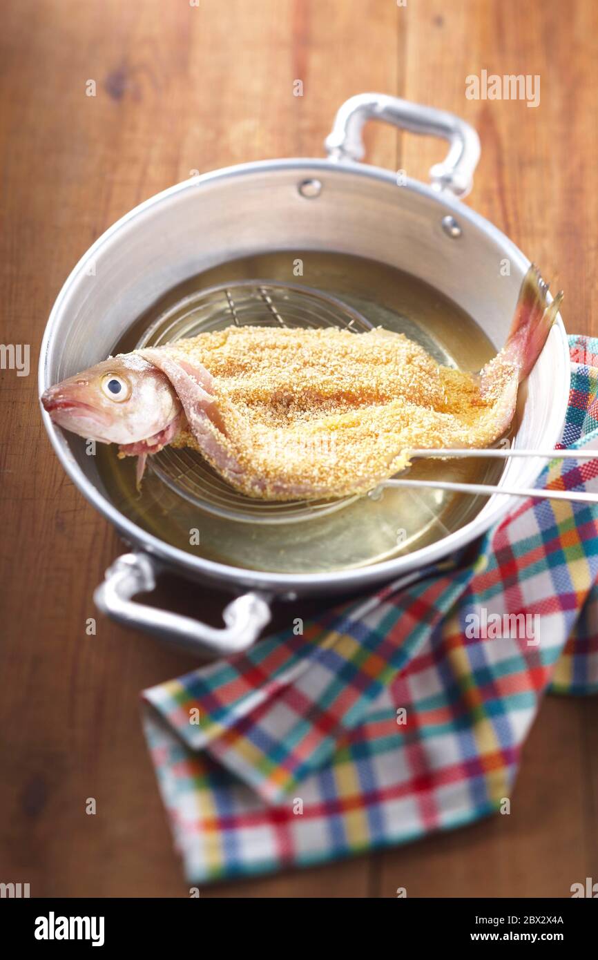 Merlan cuit Banque de photographies et d’images à haute résolution - Alamy