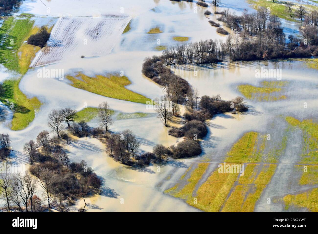 France, territoire de Belfort, Vallée de Bourbeuse, Brebotte ...