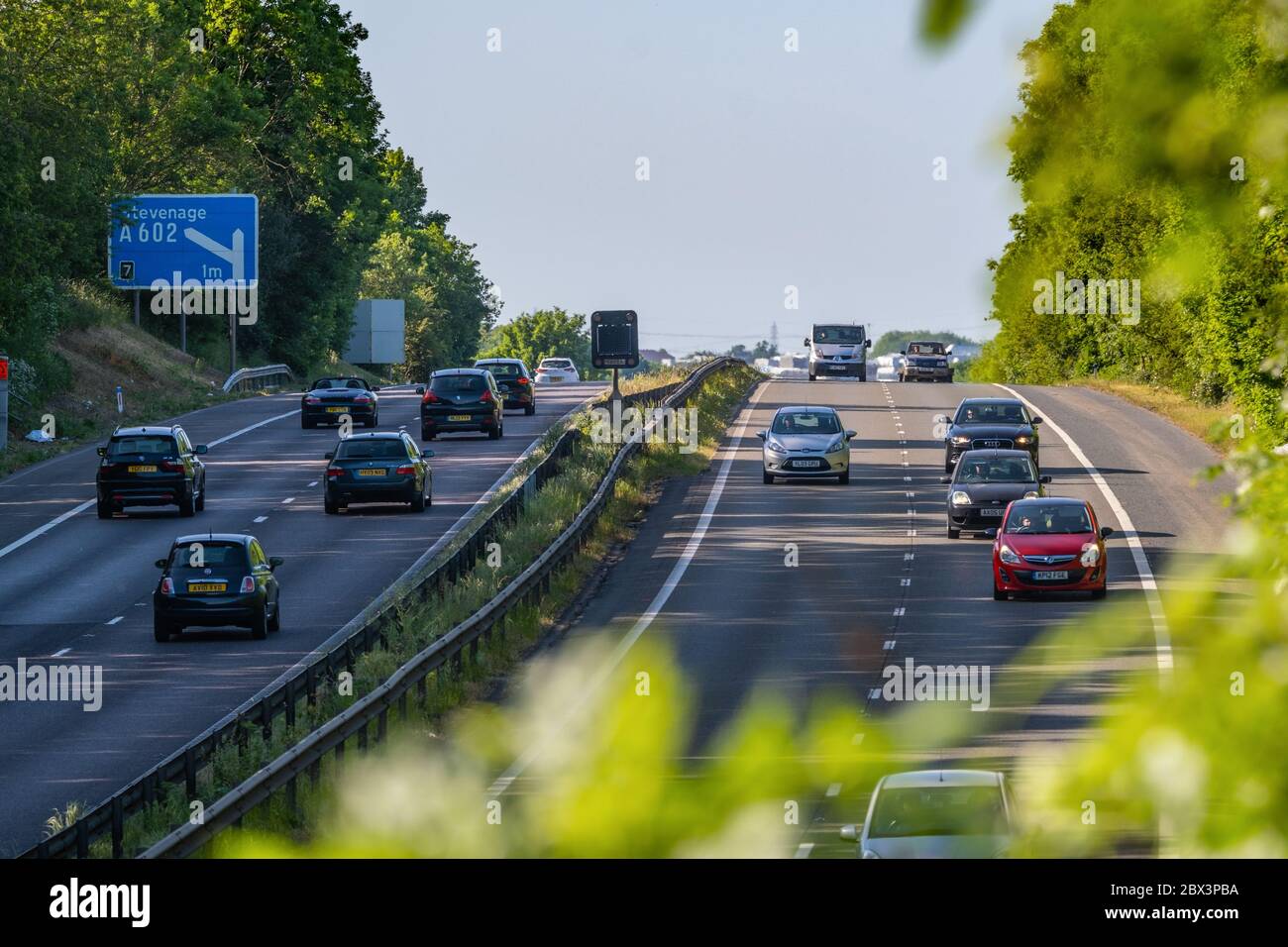 A1m motorway Banque de photographies et d’images à haute résolution - Alamy
