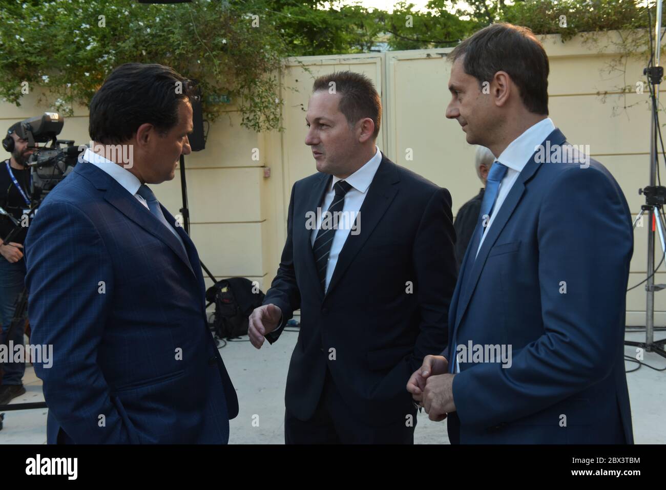 Athènes, Grèce. 04e juin 2020. Adonis Georgiadis Vice-président du ...