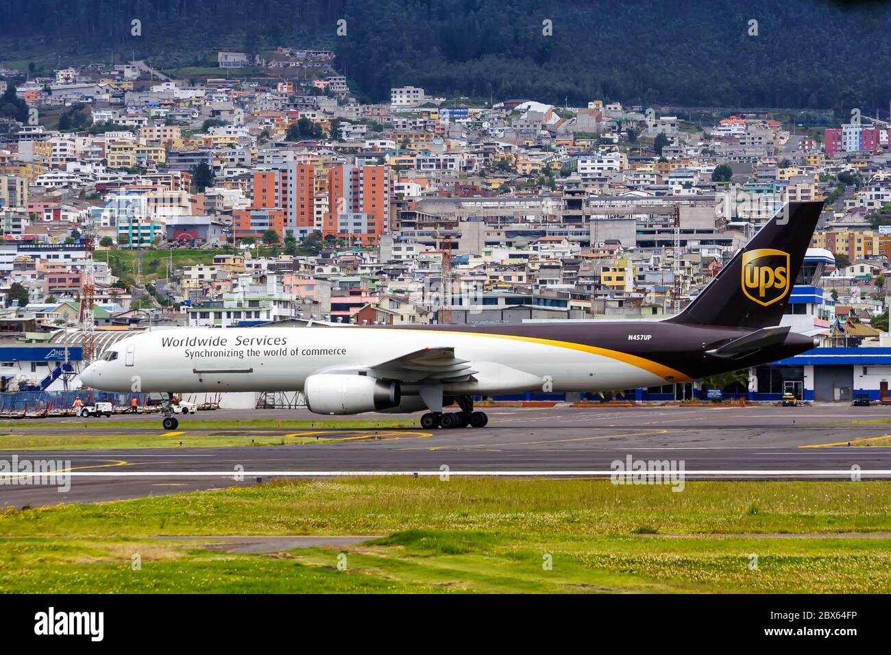 Avion ups Banque de photographies et d’images à haute résolution - Alamy