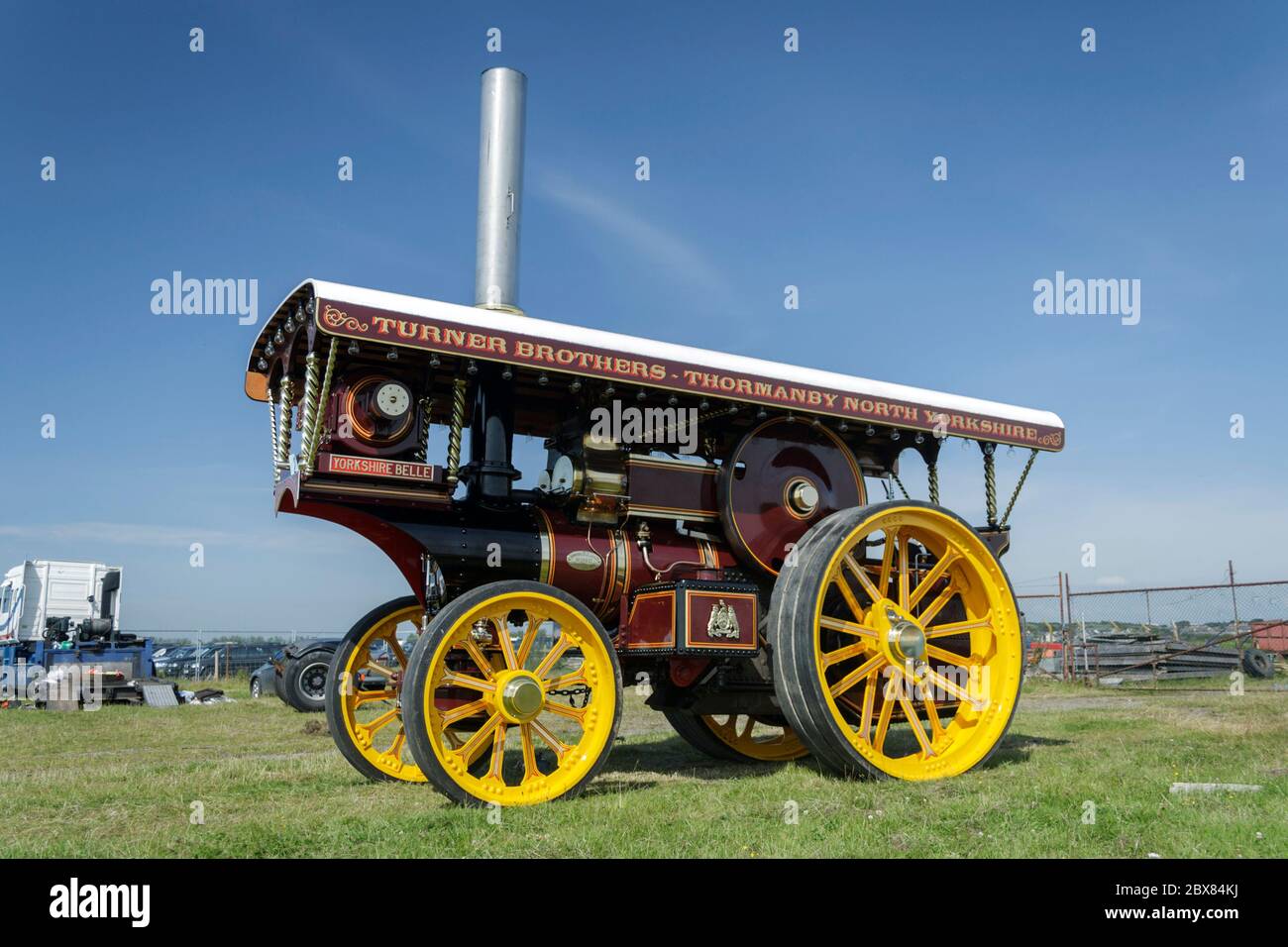 John fowler traction engine Banque de photographies et d’images à haute ...