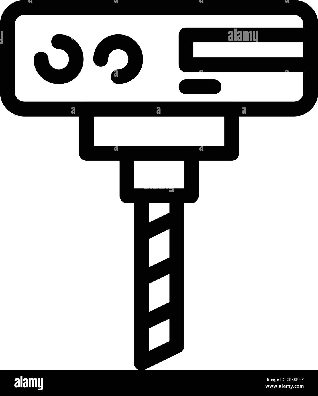 Fraisage routier Banque d'images vectorielles - Alamy