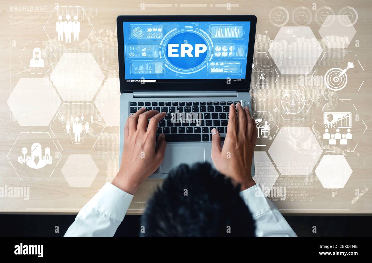 Gestion des ressources de l'entreprise système logiciel ERP pour les ...