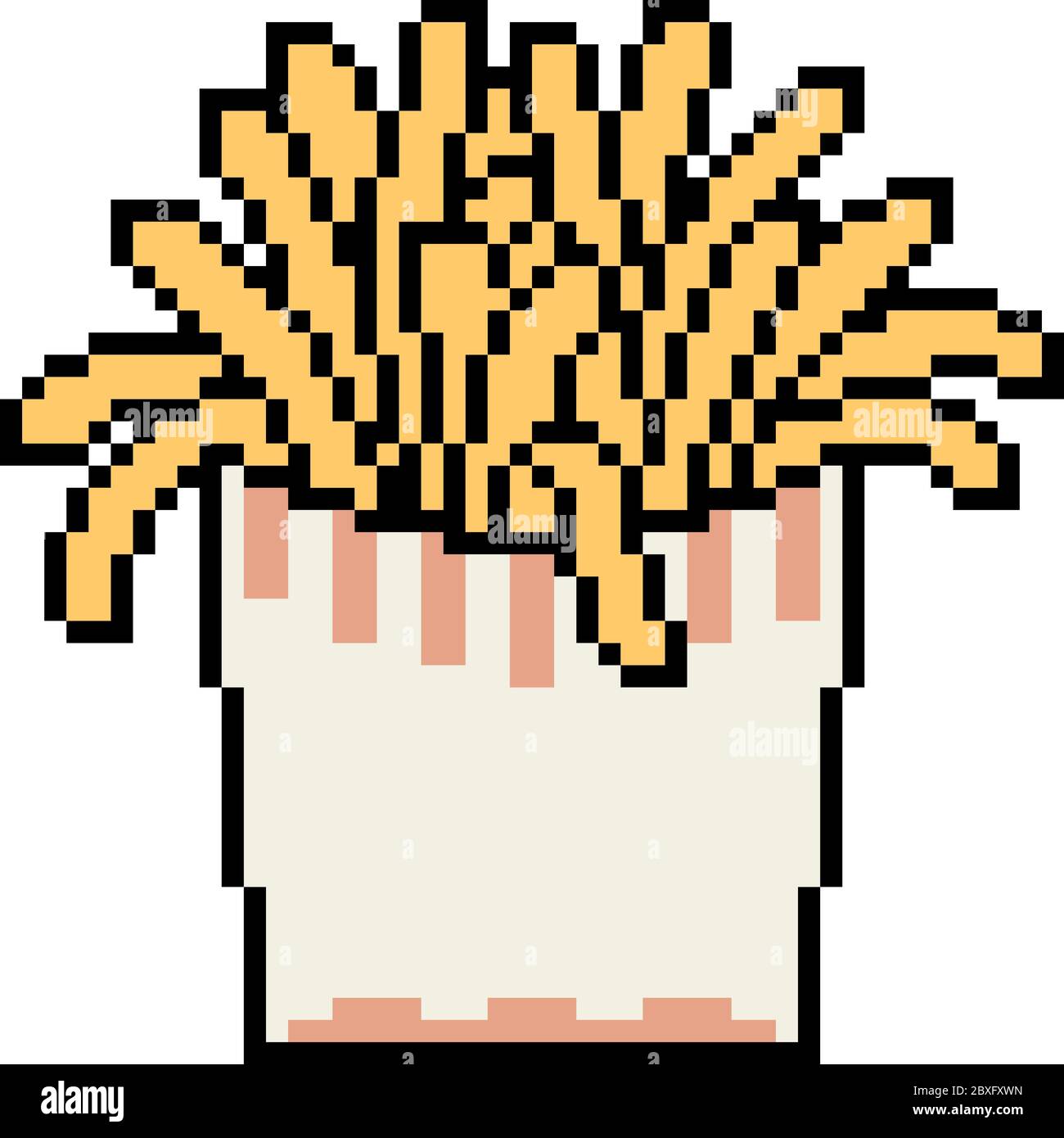 French fry Banque d'images vectorielles - Alamy