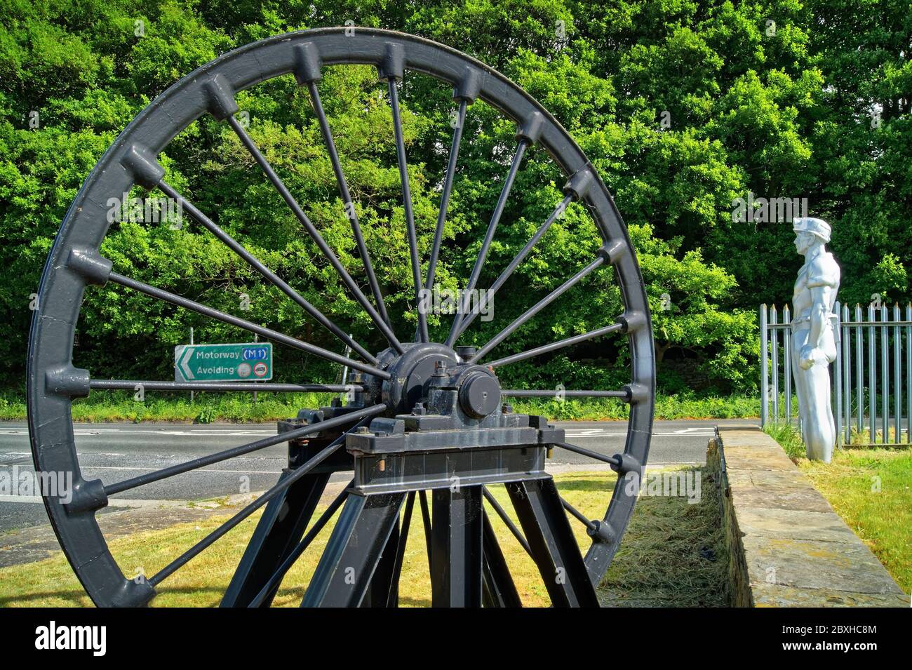 Yorkshire pit wheel Banque de photographies et d’images à haute ...