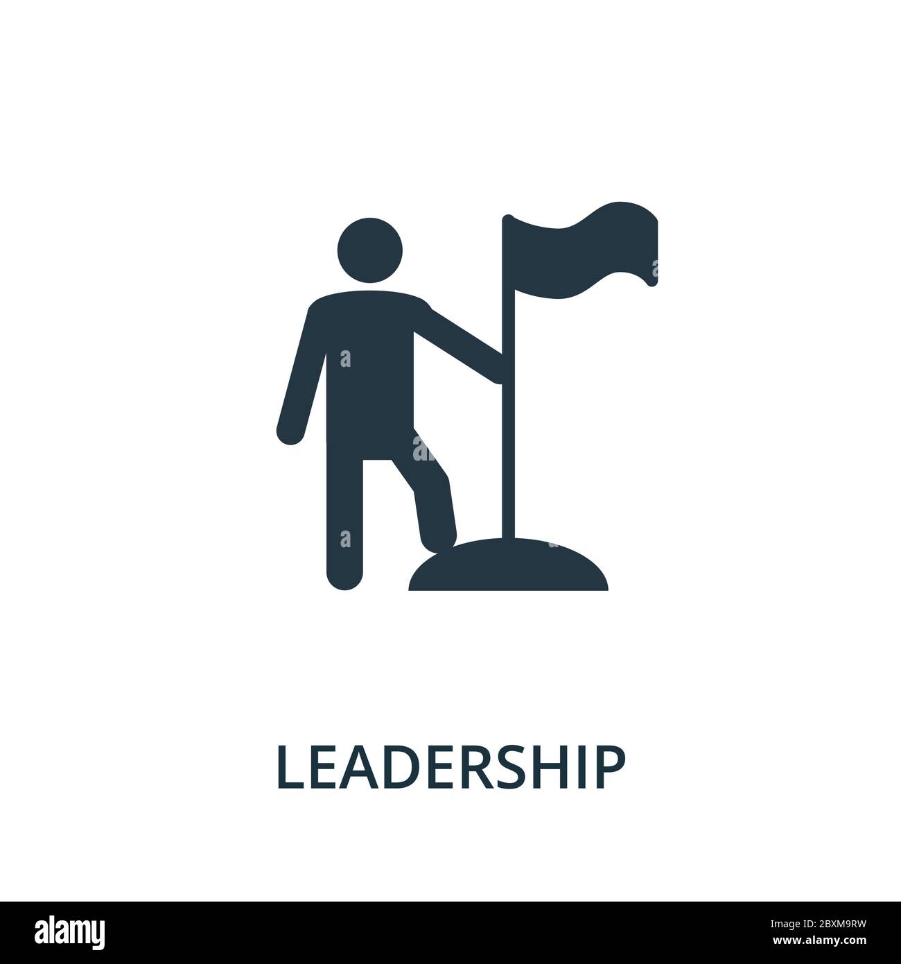 Icône de leadership de la collection de gestion de la réputation ...